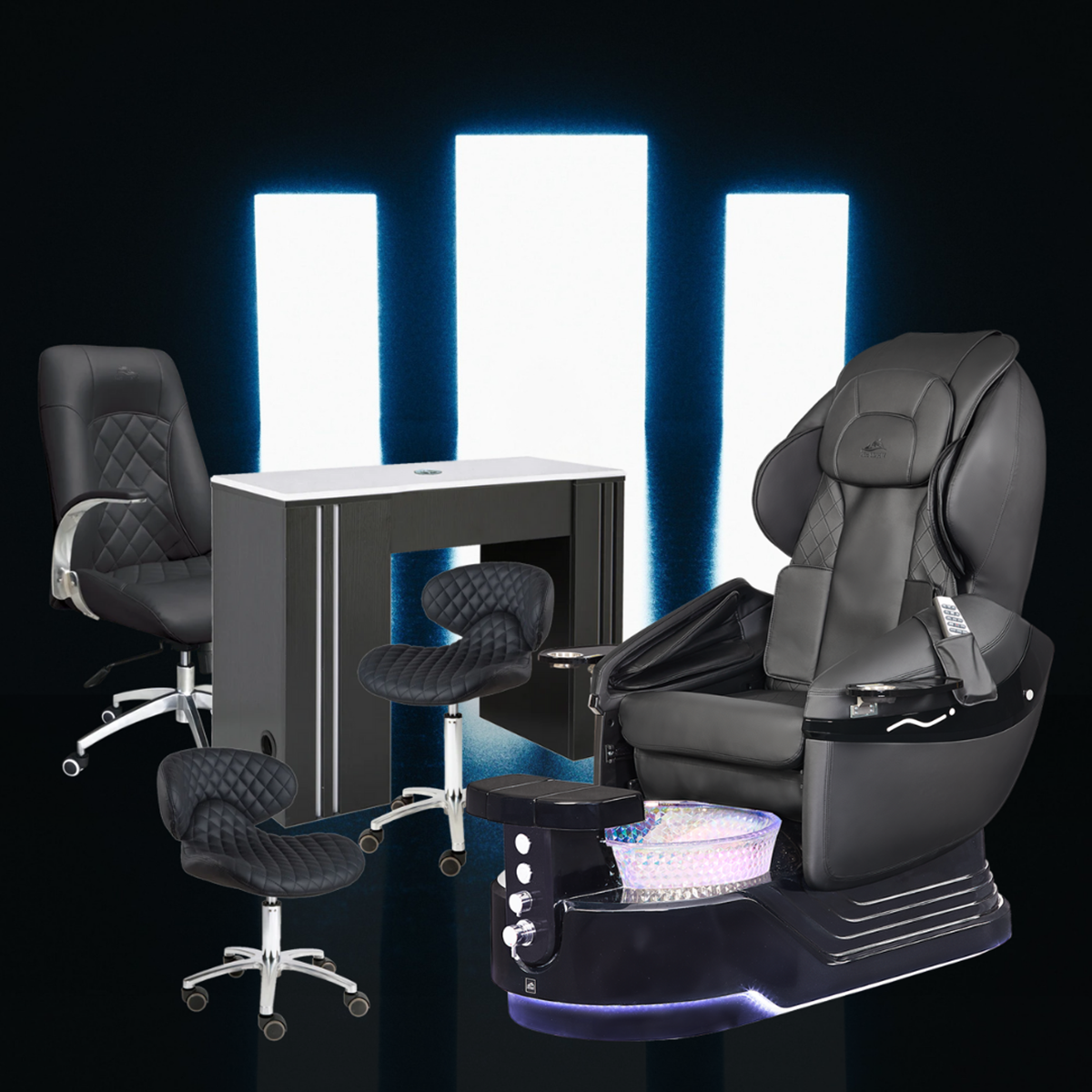 Whale Spa Elora Pedicure Chair Package Deal | Elora Spa Pedicure Chair ...